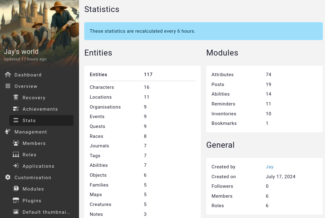 Version 2.9 – More of everything – Kanka Blog